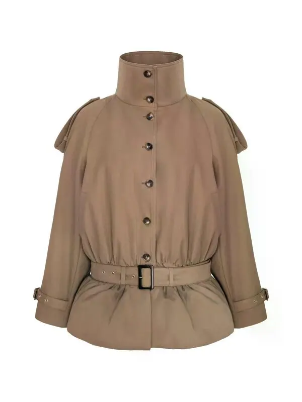 SEEN USERS Storm Belted Peplum Jacket