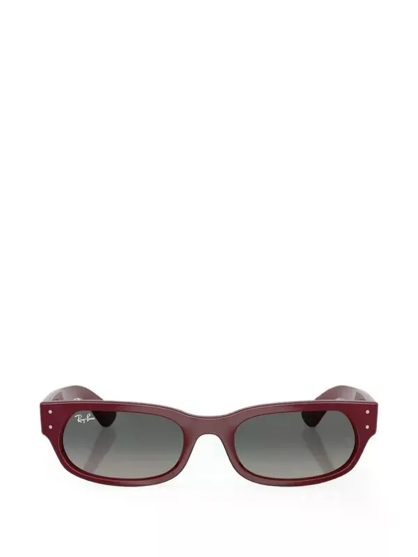Ray-ban Geometric-frame Sunglasses - Red