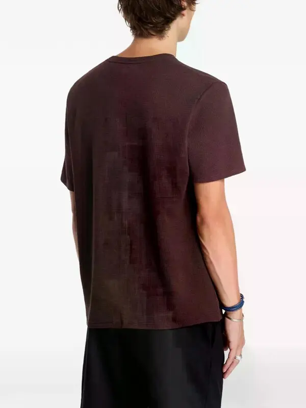 HUGO Waffle-knit Logo-patch Pajama T-shirt