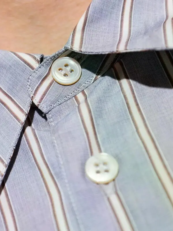 Studio Nicholson View Vertical-stripe Shirt