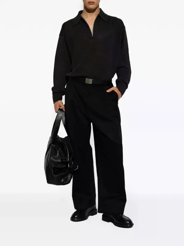 Studio Nicholson Heddy Polo-collar Sweater