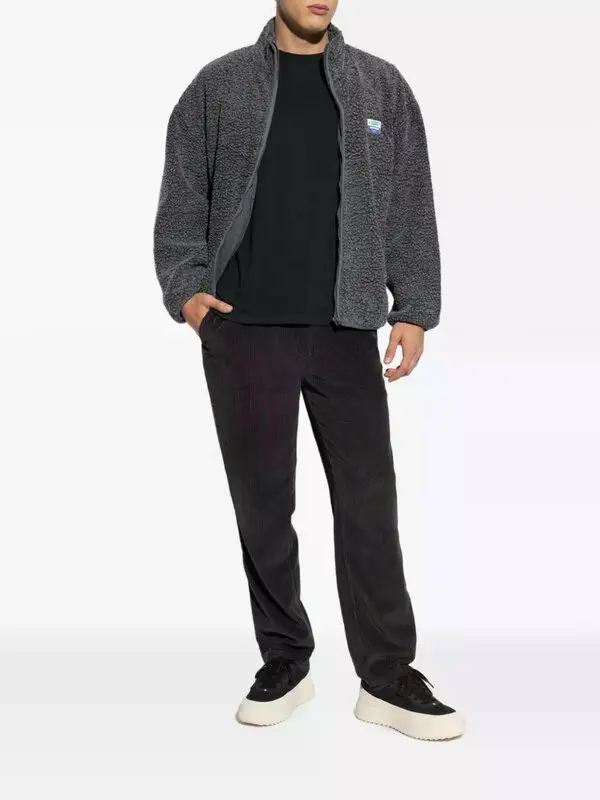 American Vintage Logo-patch Zip-up Jacket
