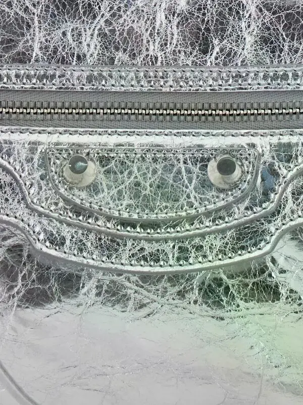 Balenciaga Le City Clutch With Chain
