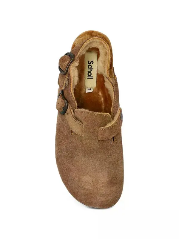 DR. SCHOLL'S SHOES Fae Backstrap Suede Sandals