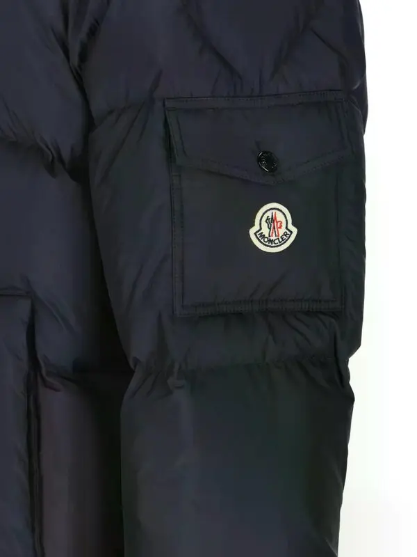 Moncler Lacfroid Hooded Short Down Jacket