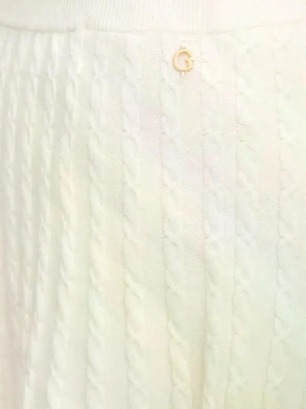 Guess Hanna Cable-knit Mini Skirt