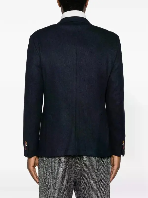 MANUEL RITZ Chevron Jersey Blazer