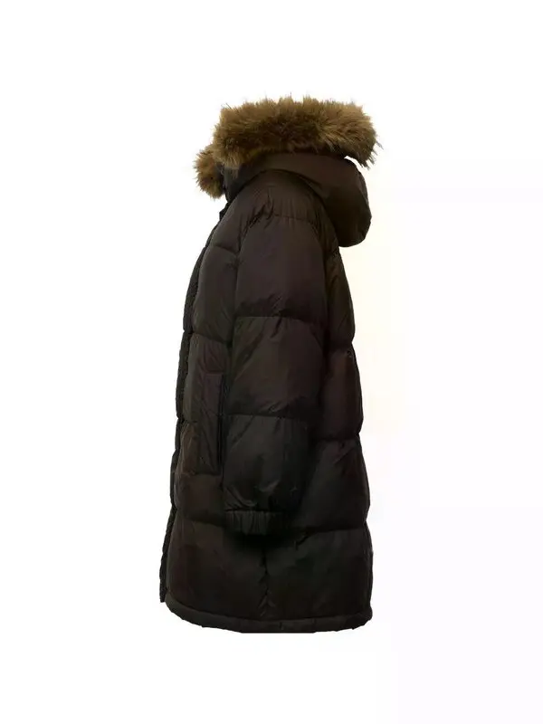 Max Mara Anfora Faux-fur-trim Puffer Coat