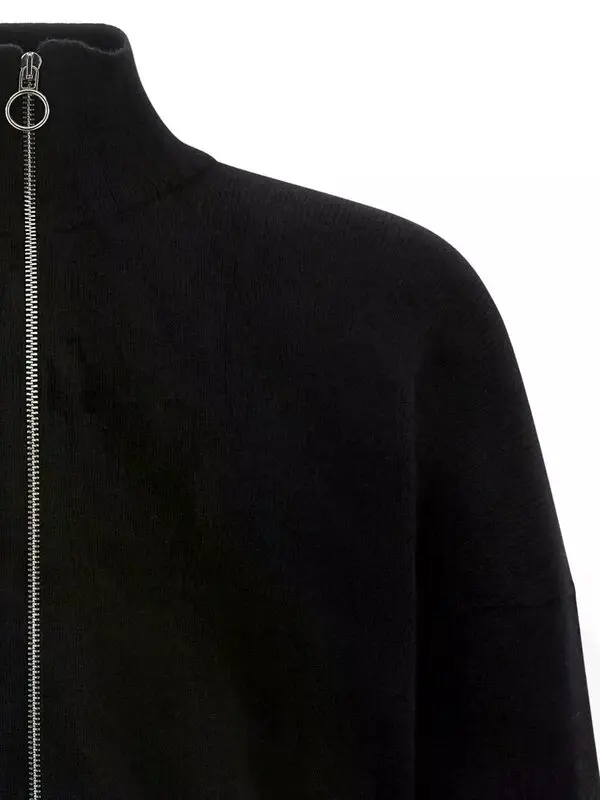 LARMERI STUDIO Camionair Zip-up Cardigan
