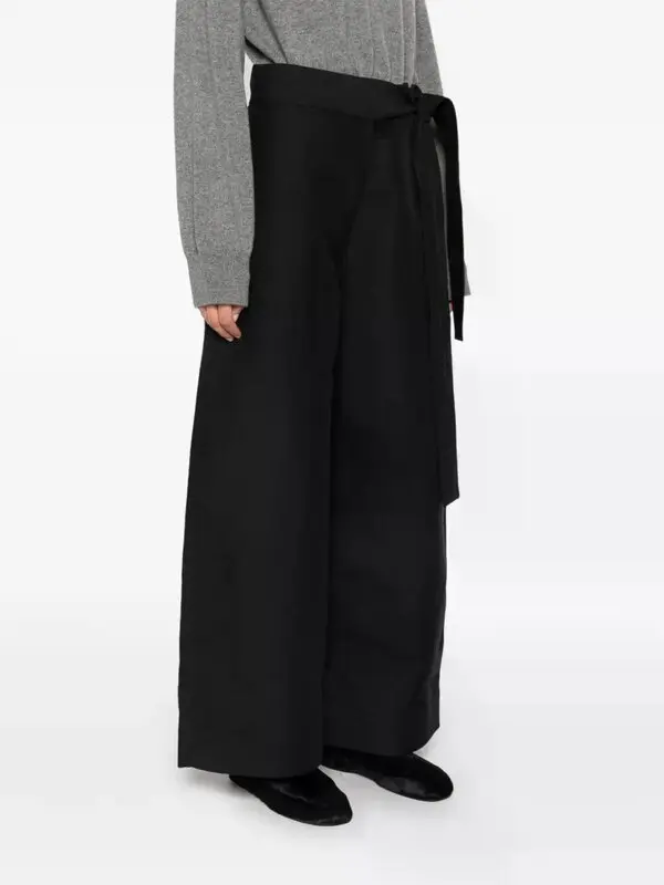 Sofie D'hoore Belted Wide-leg Trousers
