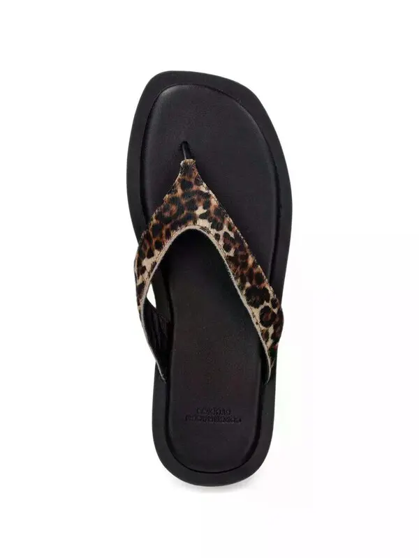 SUMMERY COPENHAGEN Print Thong-strap Slide