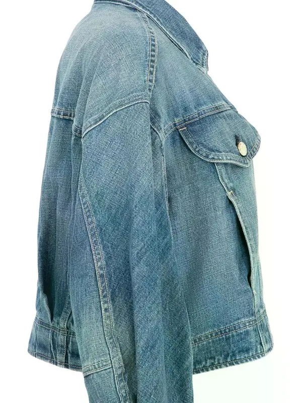 RÙADH Mhor Cropped Denim Jacket