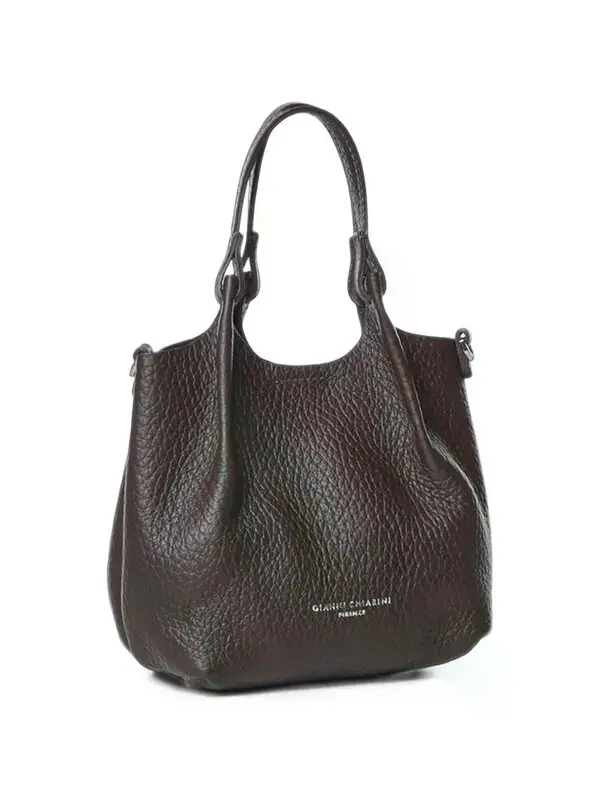 GIANNI CHIARINI Small Dua Pebbled Handbag