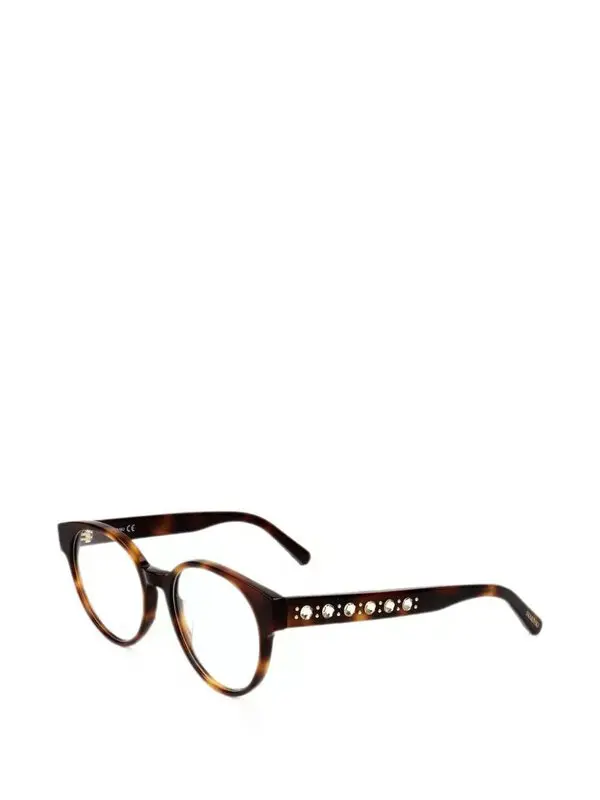 SWAROVSKI Tortoiseshell-effect -crystal Glasses - Brown