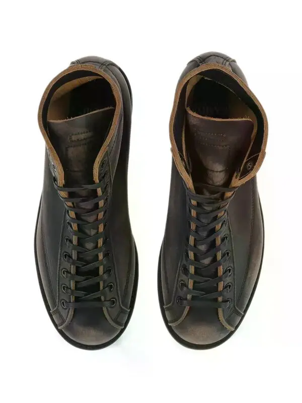 KAMIYA X Brotherbridge Henry Distressed Boots