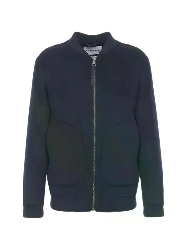 AMARANTO Zip-up Bomber Jacket