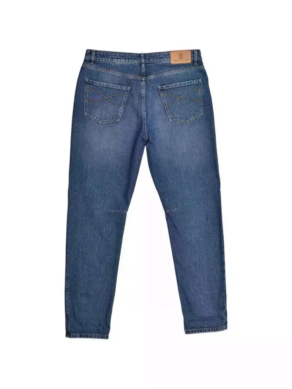 BRUNELLO CUCINELLI Washed Straight-leg Jeans