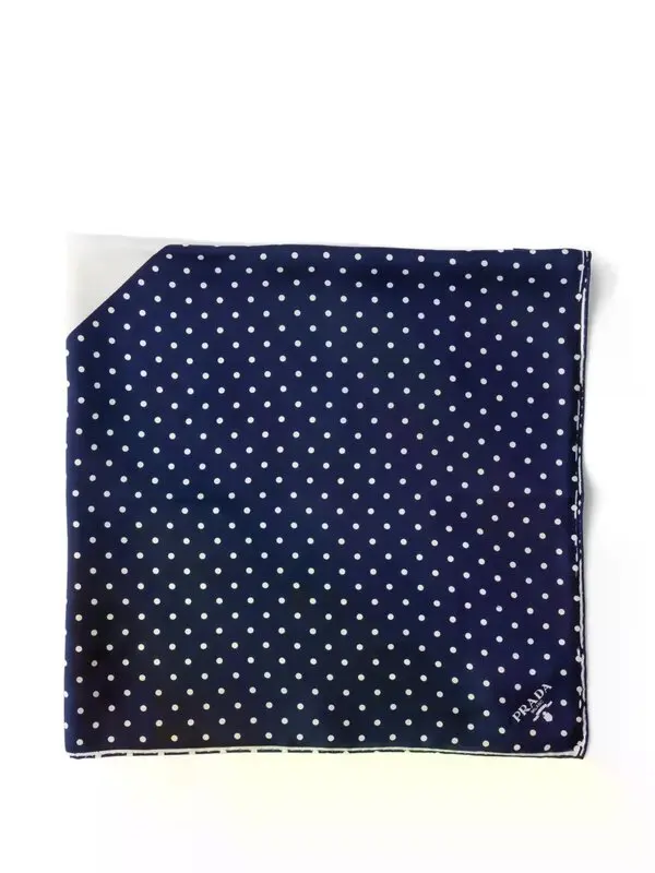 Prada Printed Twill Scarf 90