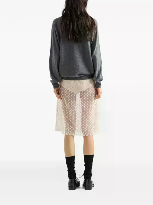 Prada Cashmere Polo Sweater