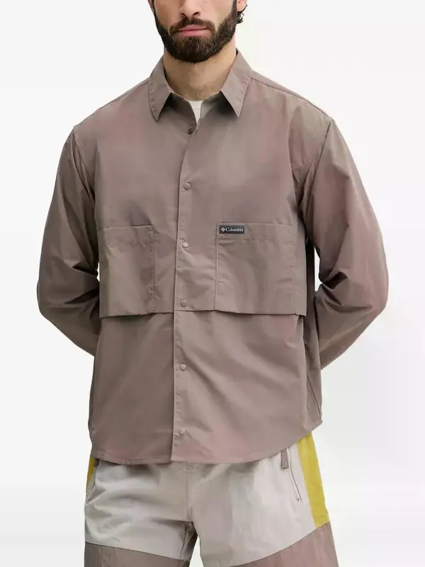 Columbia Logo-patch Press-stud Shirt