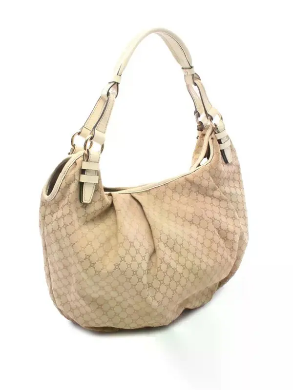 Celine 2000-2010 Macadam Canvas Shoulder Bag