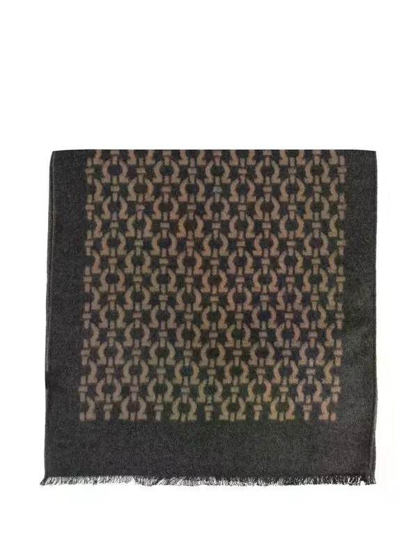 FERRAGAMO Gancini-monogram Scarf