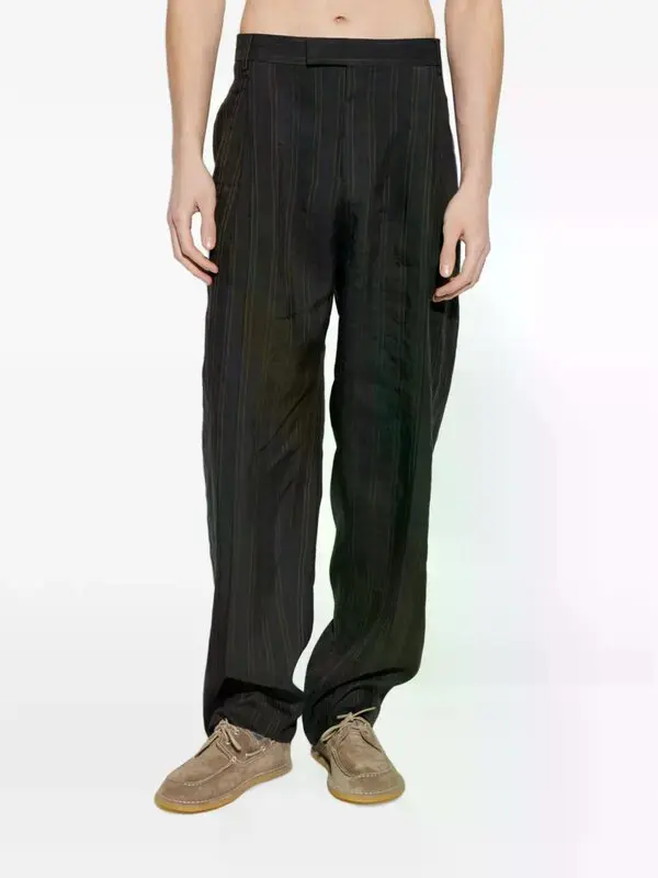 FERRAGAMO Striped-pattern Trousers