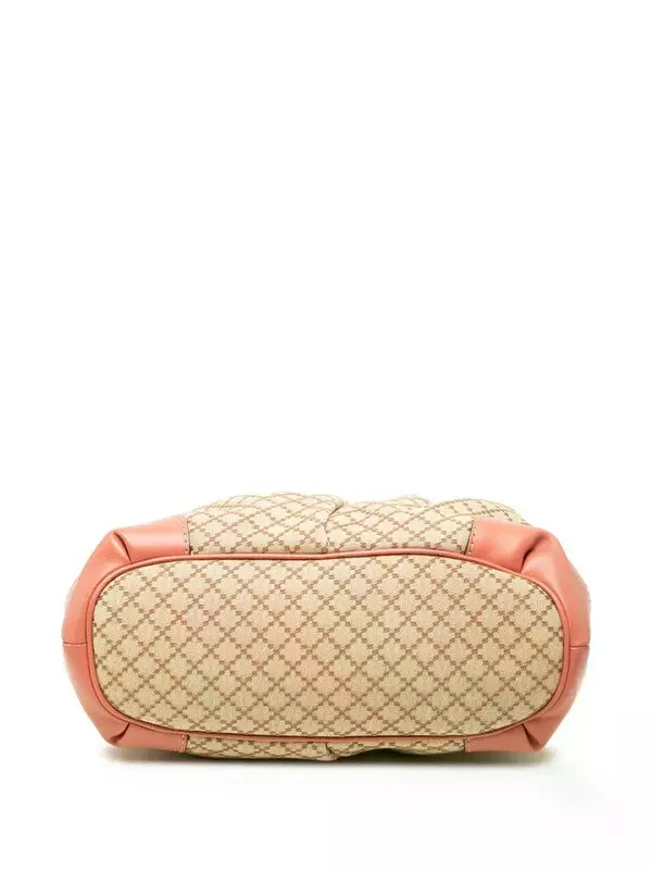 Gucci 2000-2015 Diamante Canvas Sukey Satchel