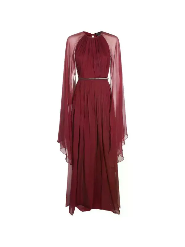 Max Mara Silk Chiffon Dress