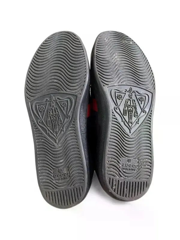 Gucci Ace Python-effect Sneakers