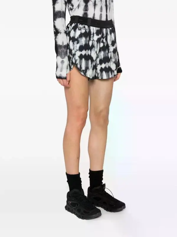 Asics Tie-dye Ripstop Shorts - Black