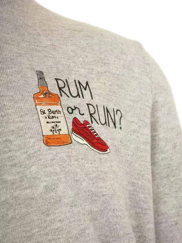 MC2 SAINT BARTH Embroidered Crew-neck Sweater