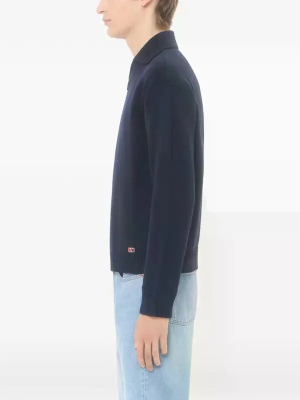 Valentino Garavani Polo-collar Sweater