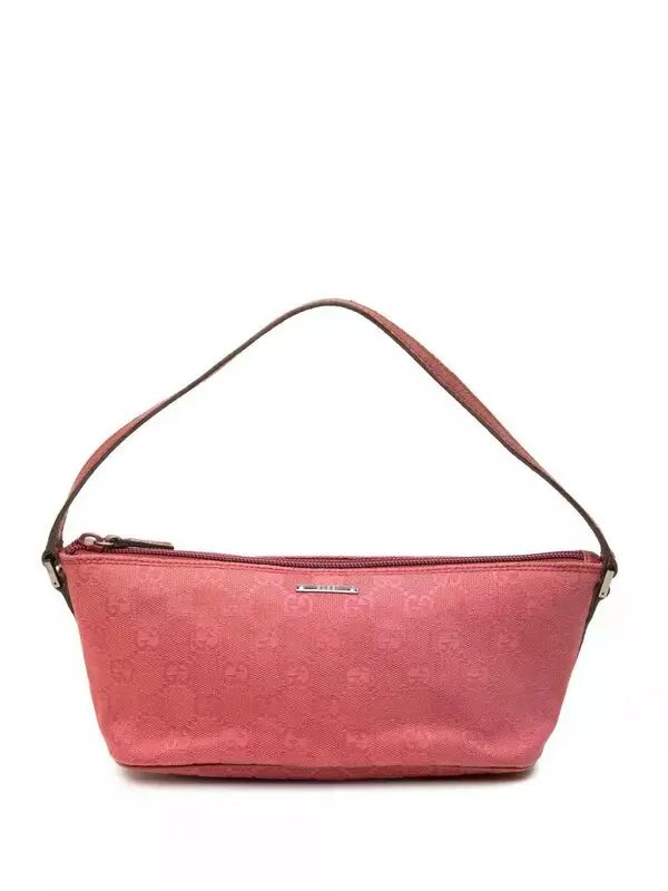 Gucci 2000-2015 Gg Canvas Boat Handbag