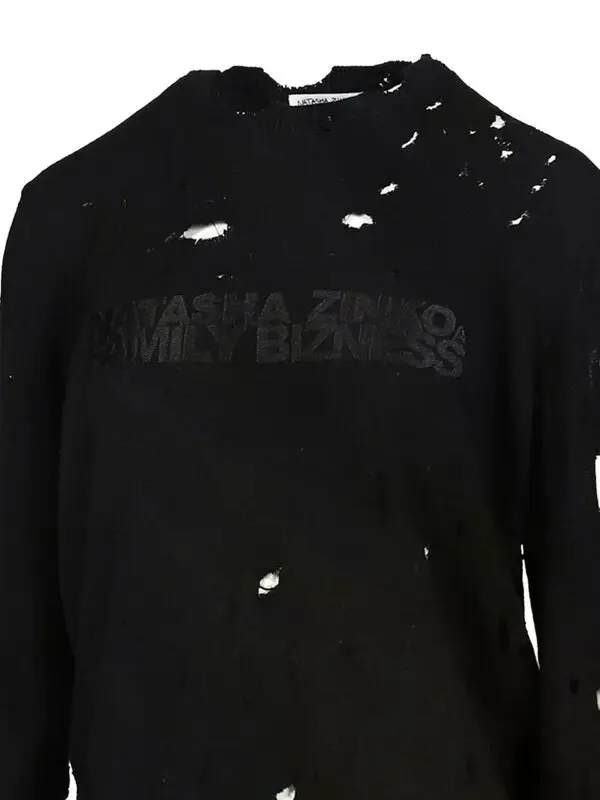 Natasha Zinko Distressed Sweater