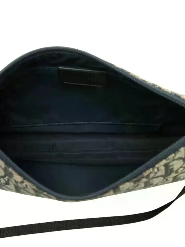 Dior 2004 Diorissimo Trotter Canvas Shoulder Bag