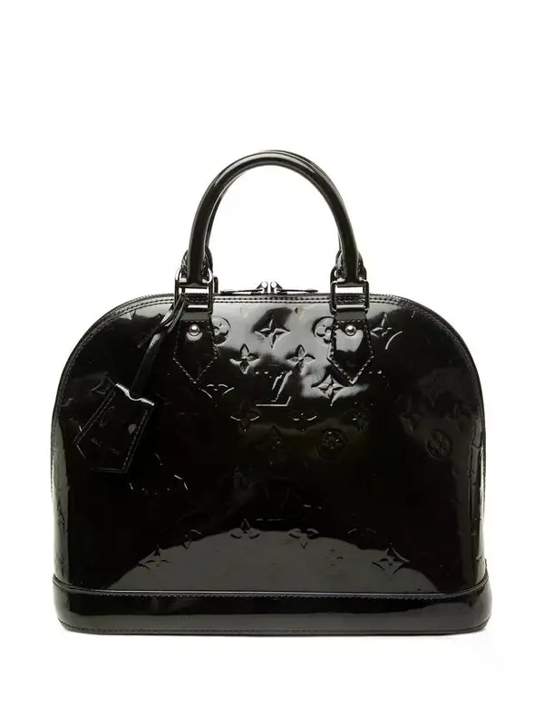 LOUIS VUITTON 2013 Monogram Vernis Alma Pm Satchel