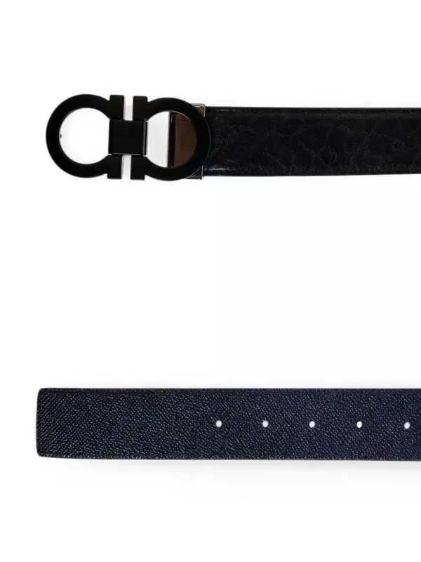 FERRAGAMO Gancini-buckle Reversible Belt