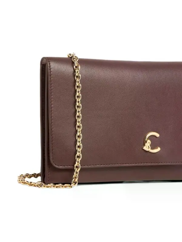 COCCINELLE C-me Light Logo-plaque Chain-link Shoulder Bag
