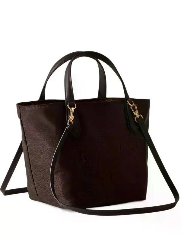 Borbonese B-escape Textured Tote Bag
