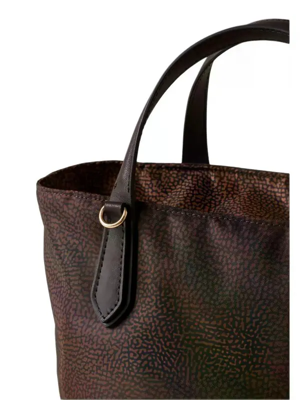 Borbonese B-escape Textured Tote Bag