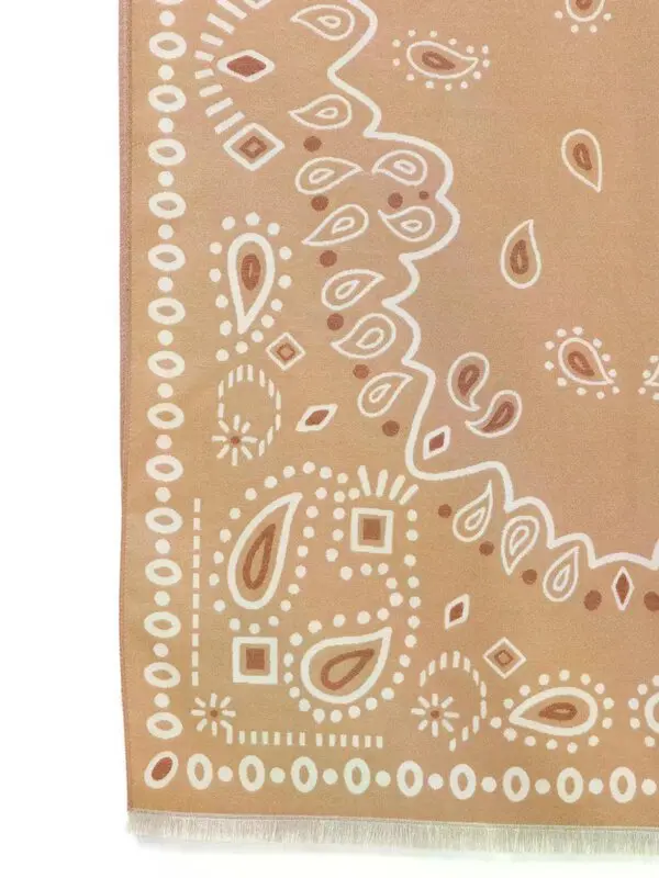 PENNYBLACK Paisley-print Fringed Scarf