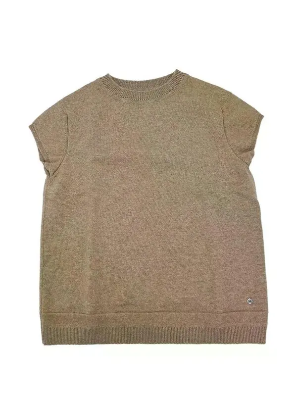 Hermès Cashmere Short-sleeved Sweater