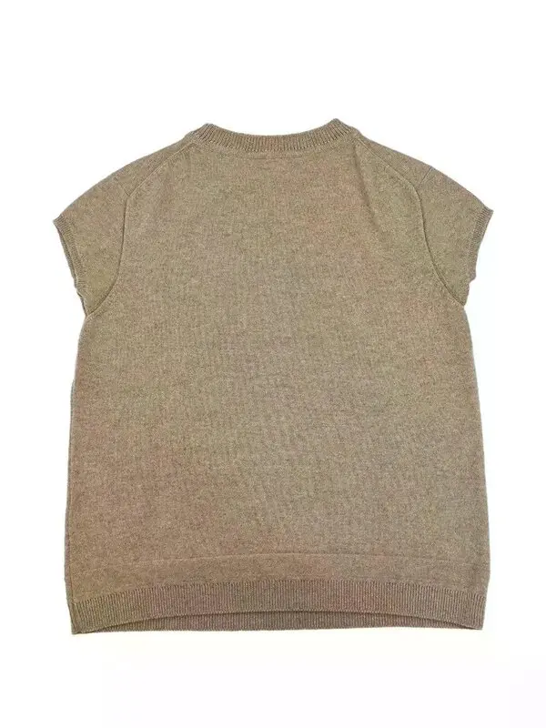 Hermès Cashmere Short-sleeved Sweater