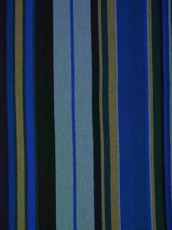 Paul Smith Twisted-stripe Wool Scarf