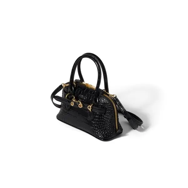 Miu Miu Aventure Crocodile Embossed Calfskin Mini-bag