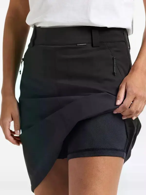 DIDRIKSONS Paulina Logo-print Zip-pocket Mini Skirt