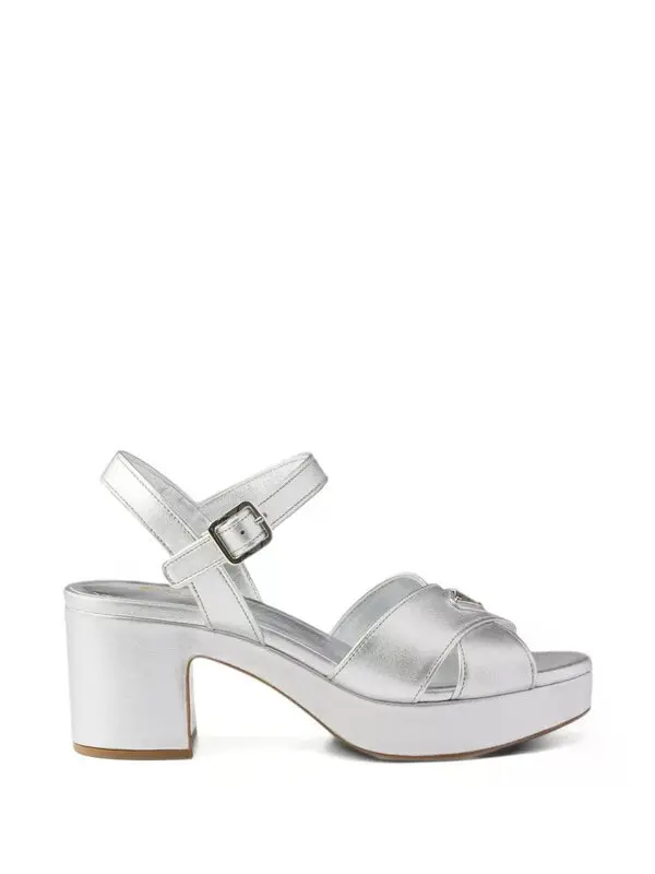 Prada Nappa Leather Platform Sandals