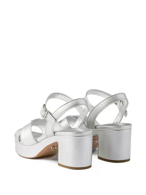 Prada Nappa Leather Platform Sandals