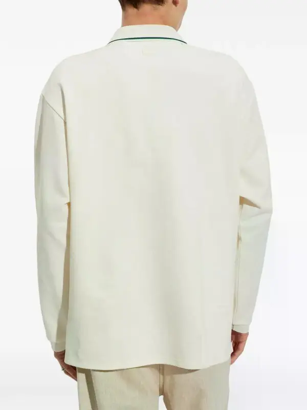 Lacoste Runway Loose Fit Printed Polo Shirt